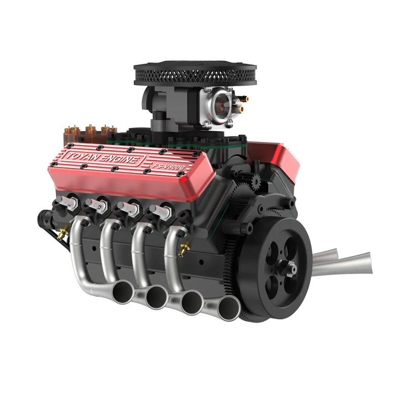 TOYAN Four-stroke V8 overhead valve water-cooled gasoline engine