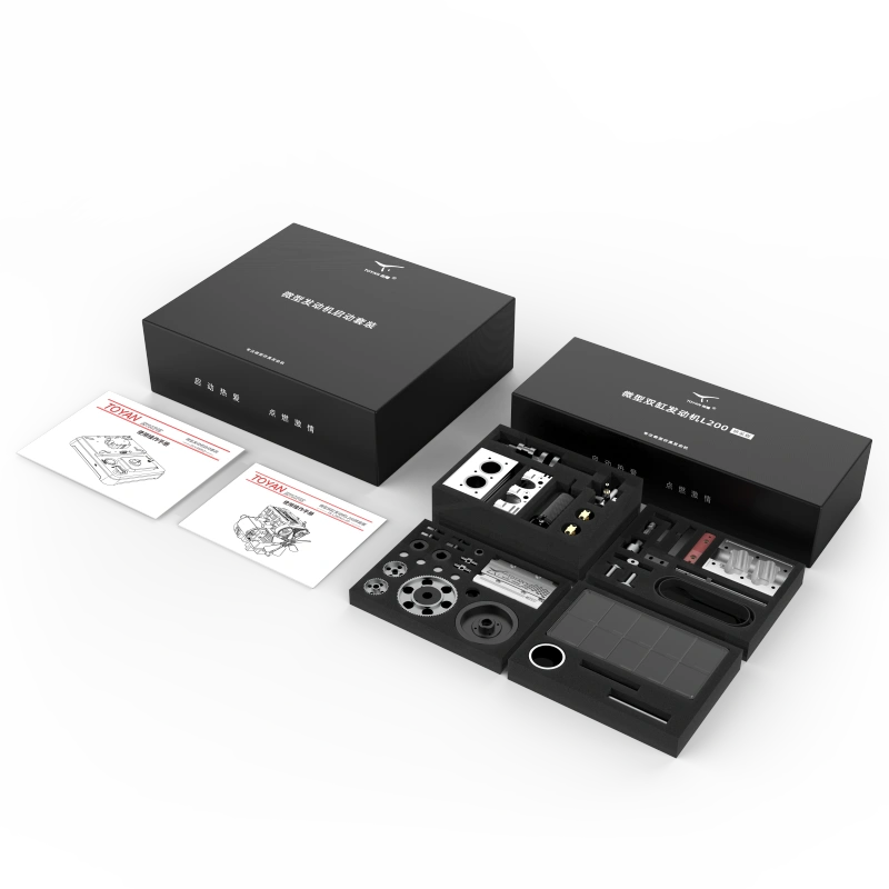 TOYAN Two cylinder engine sleeve machine