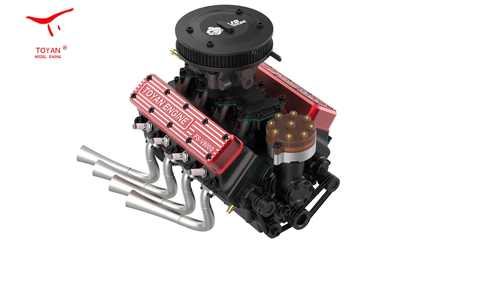 TOYAN Four-stroke V8 overhead valve water-cooled gasoline engine