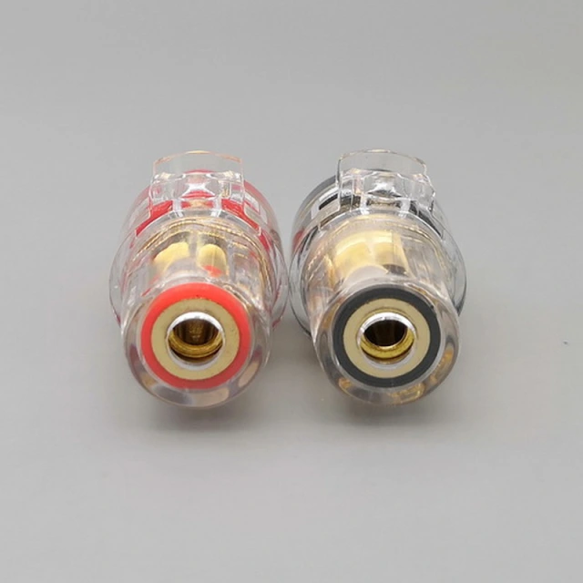 BP(Combo) --- Gold-plated 5-ways Soldering/Screw-Type Binding posts(Pair)