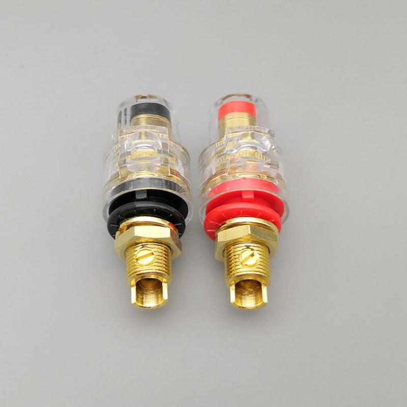 BP(Combo) --- Gold-plated 5-ways Soldering/Screw-Type Binding posts(Pair)