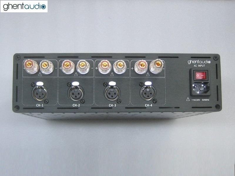 (D265b-Q1) DIY 4CH Case-kit for Hypex 2 x NC122MP