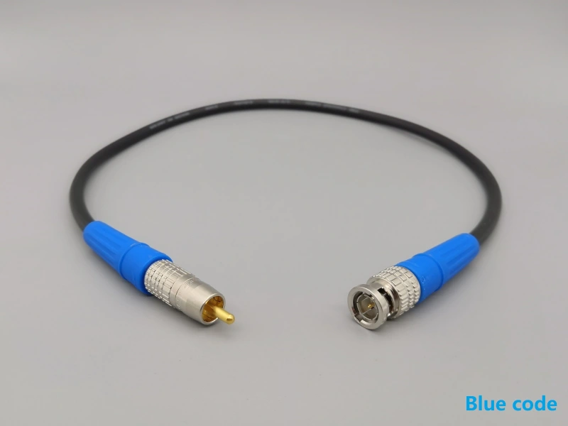 E09 --- Canare LV-61S True 75 Ohm Coax RCA to BNC Cable