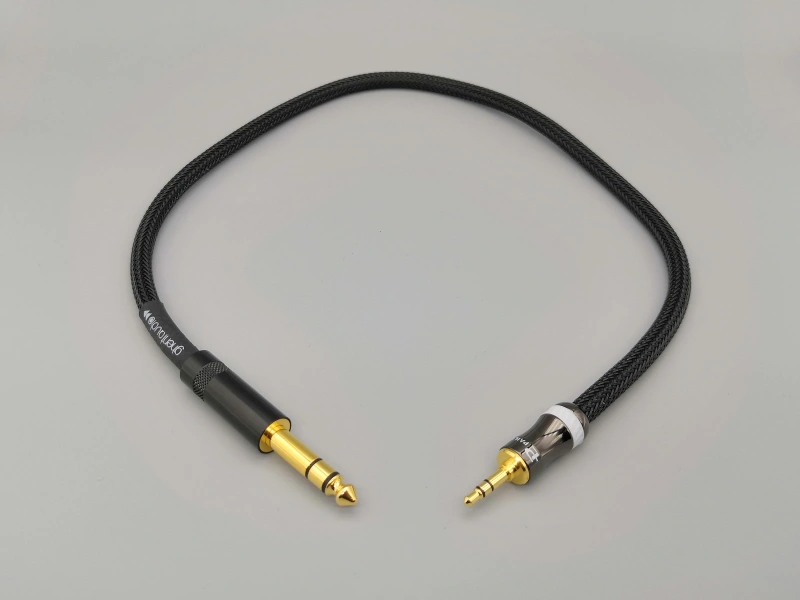 D08 --- 6.35mm(M) to 3.5mm(M) Stereo 4N-OFC Cable