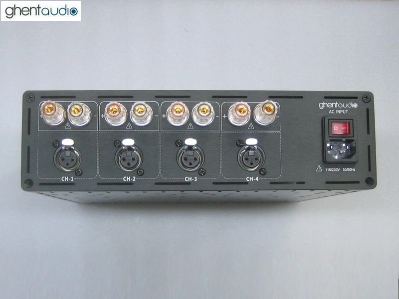 (D365a-Q1) DIY 4CH Case-kit for ICEpower 1200AS2(x2)