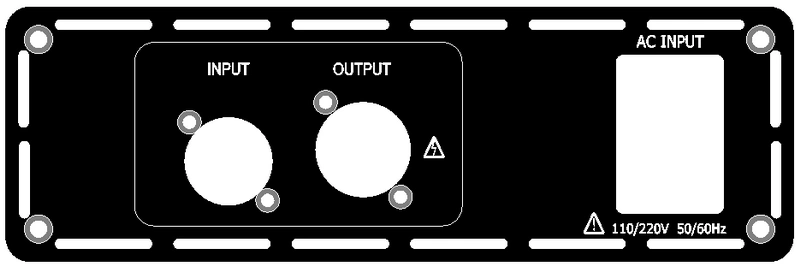 (BR1-EVAL2-2) Mono Rear-plate for B-series(Purifi)