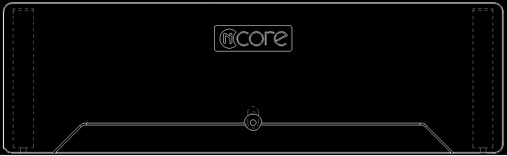 (CF-NCORE-1) Face-plate(NCORE) for C-series