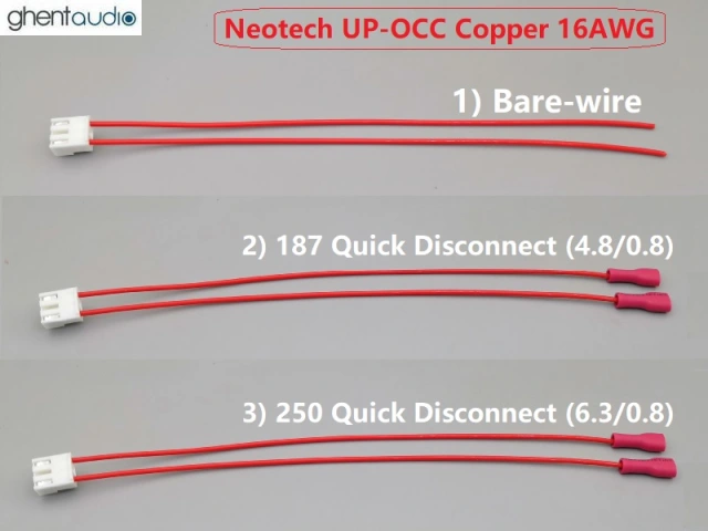 Psc-03 VHR-3N Mains Input for AMP/PSU modules (Neotech UP-OCC Copper 18AWG)