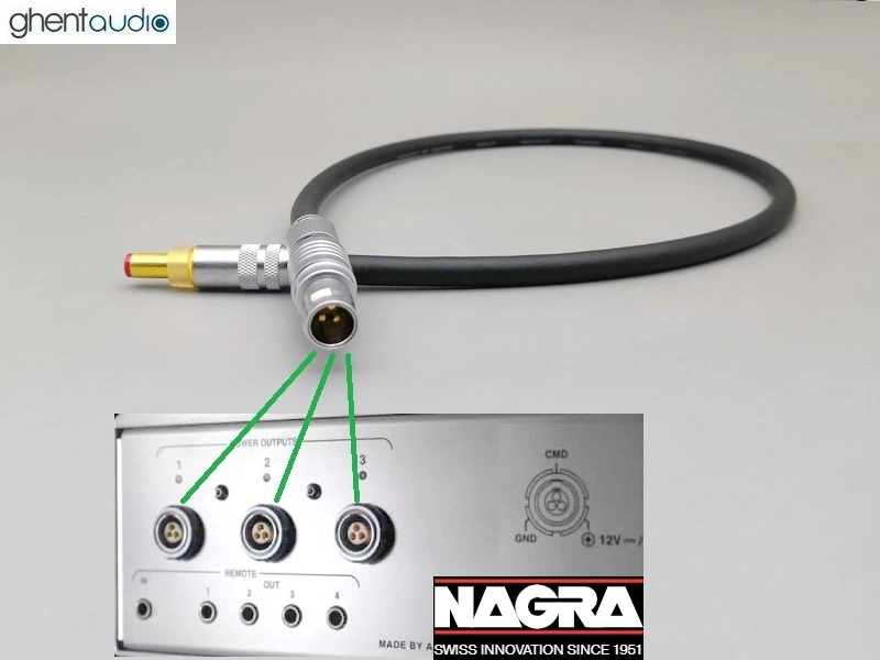 DC55 --- Canare 4S6 DC cable for Nagra PSU