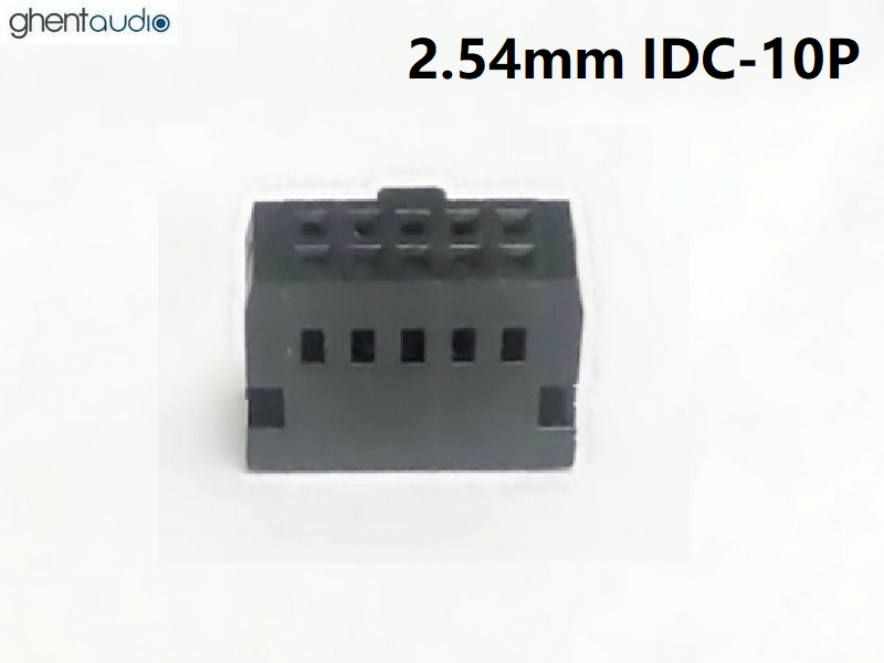 GIDC-10P: IDC 2.54mm Dual-row 2x5P Housing