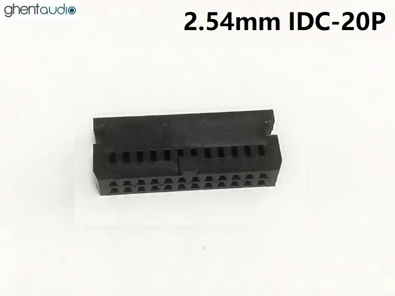 GIDC-20P: IDC 2.54mm Dual-row 2x10P Housing