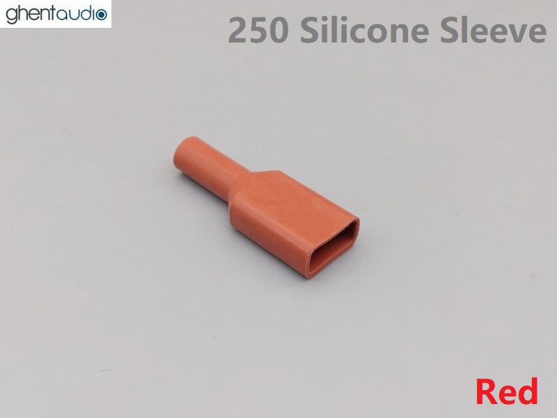 GP250(Silicone) --- Silicone Insulation Sleeve/cover for 250 Faston ...