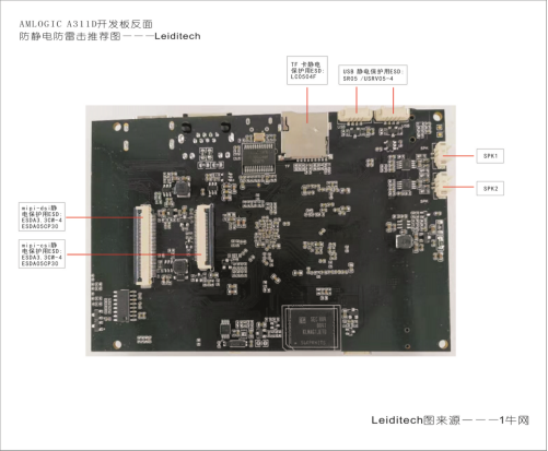 AMLOGIC A311D开发板demo板
