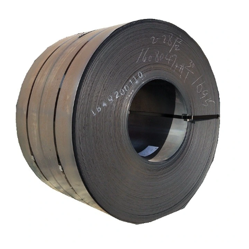 Hot Rolled Steel Coil Full Hard Carbon Steel Strips Coils, Bright Black ...