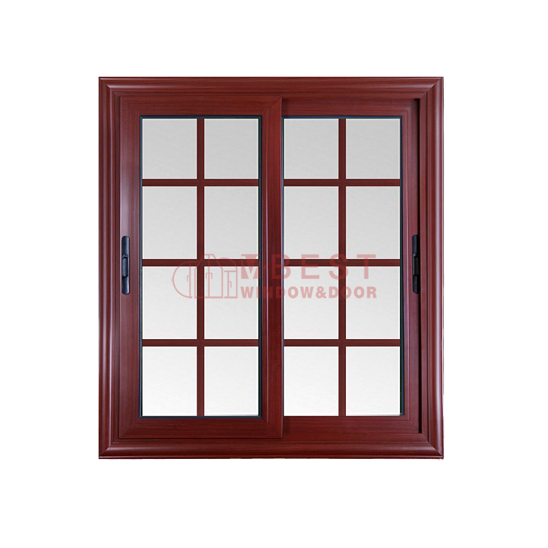 Aluminum Sliding Window 66-80# Serise Three Rails Design