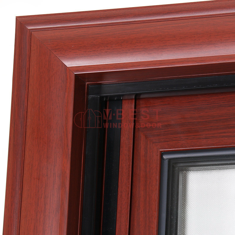 Aluminum Sliding Window 66-80# Serise Three Rails Design