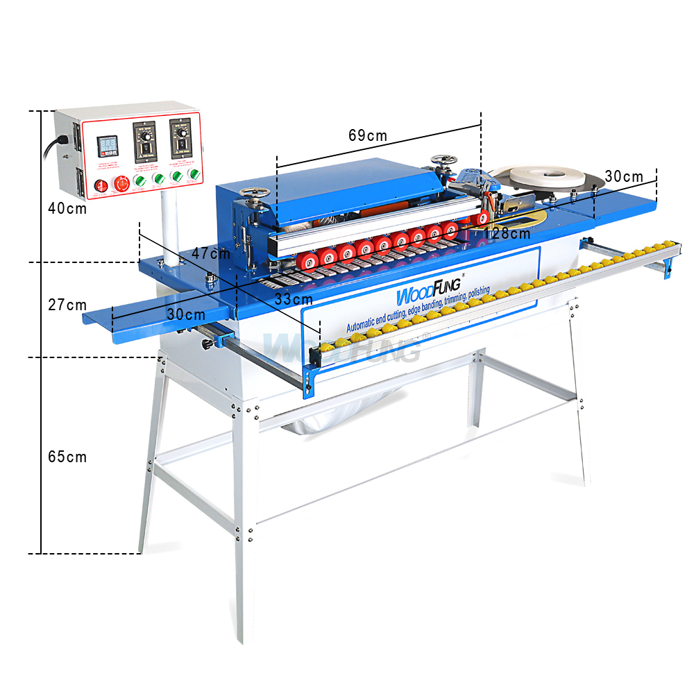 Small Automatic Edge Banding Machine Mini MDF Edge Bander