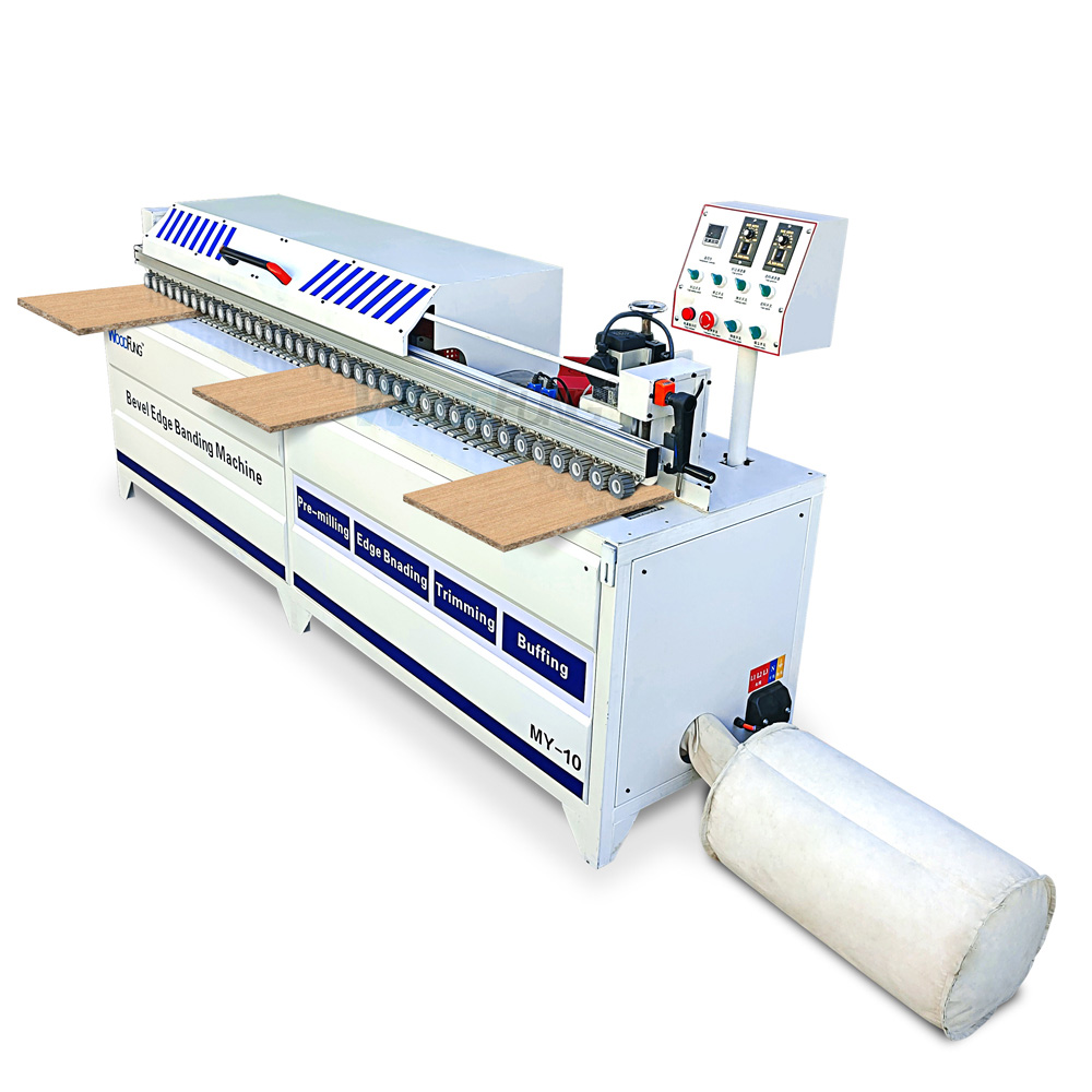 MY-10 Automatic Bevel Straight Edge Banding Machine Beveled Wardrobe ...