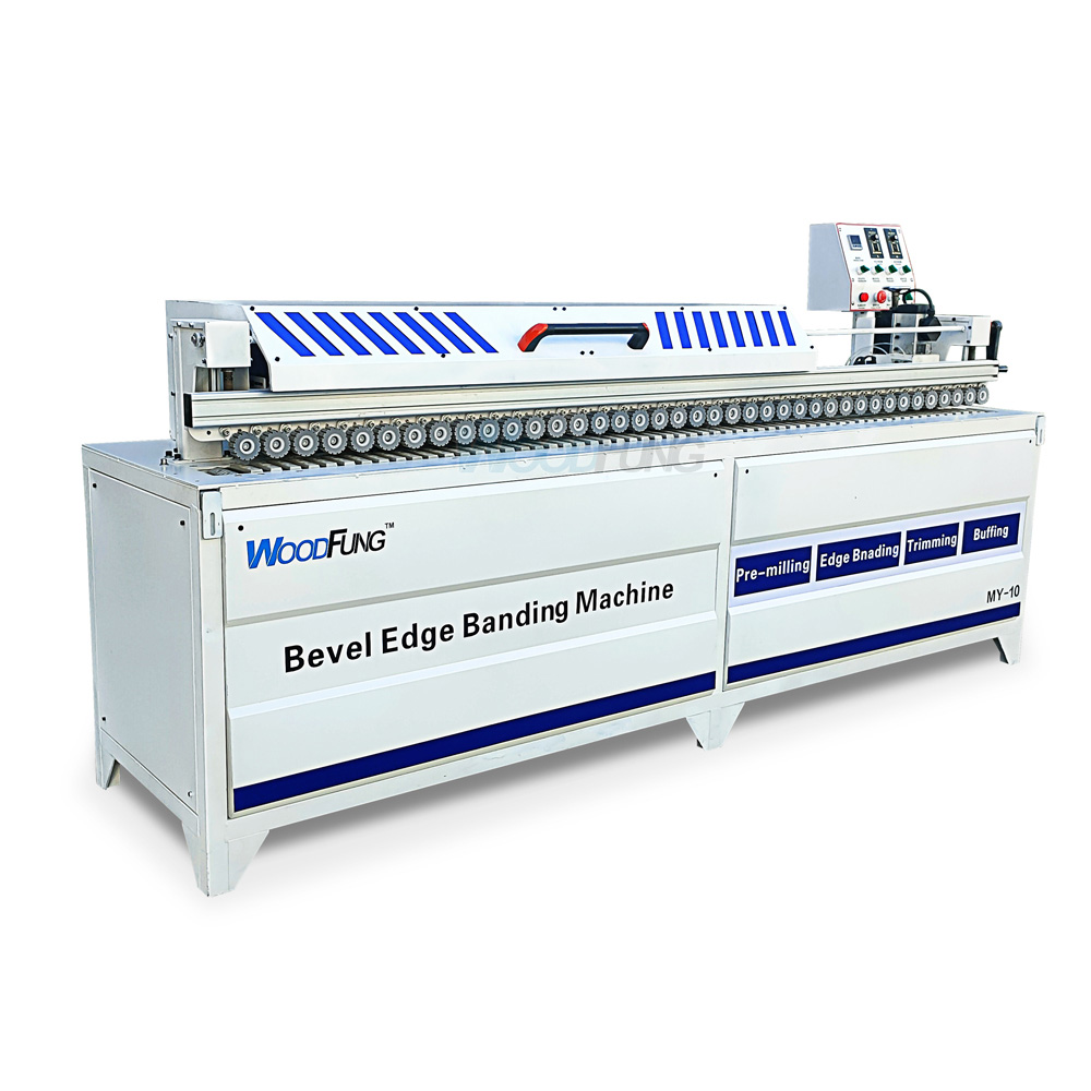 MY-10 Automatic Bevel Straight Edge Banding Machine Beveled Wardrobe ...