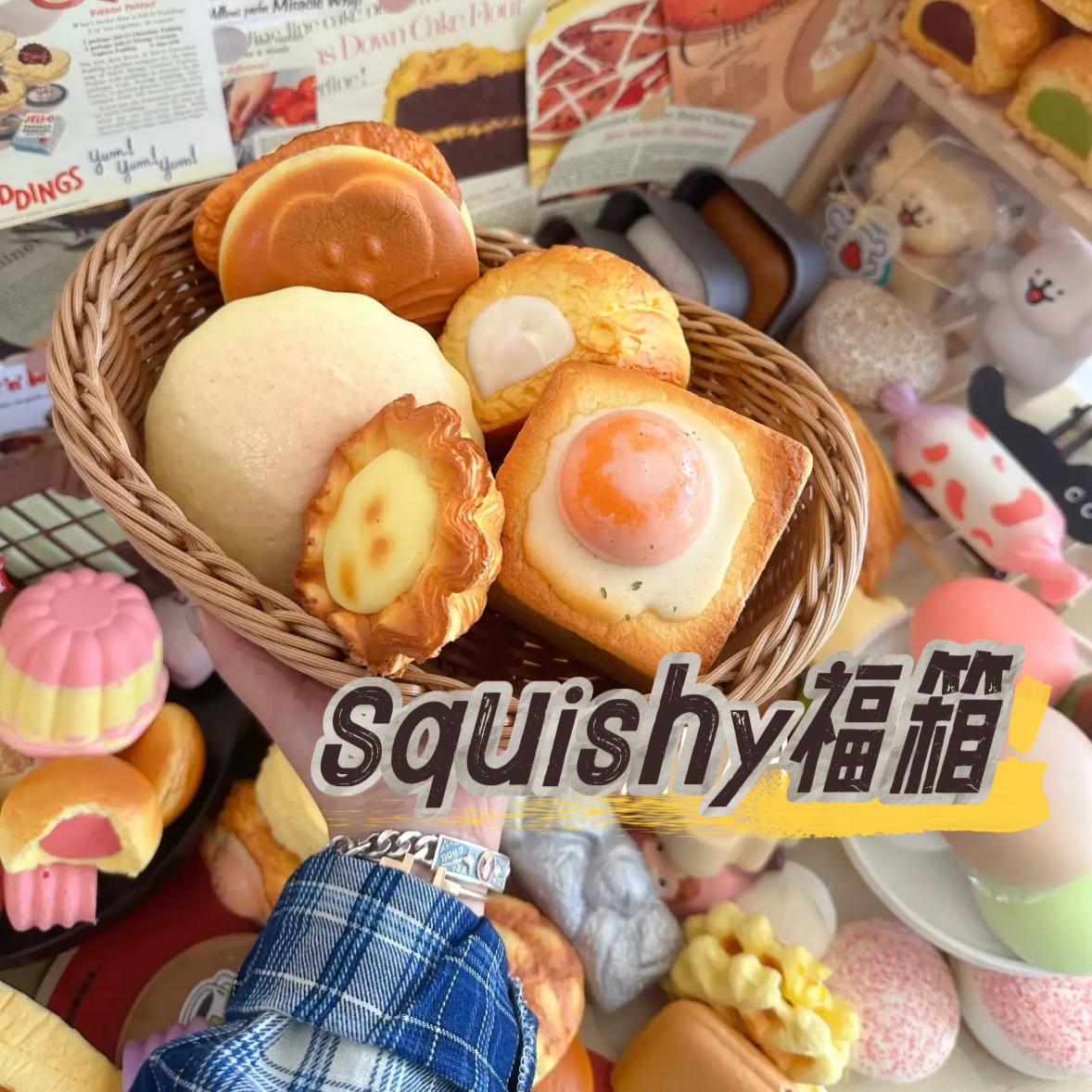Squishy Fortune Box 自選福箱Squishy 慢回彈軟軟