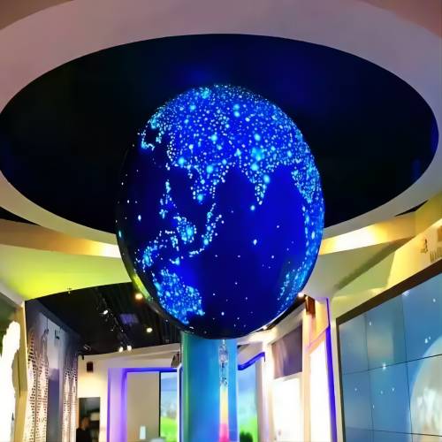 spherical led display indoor outdoor LED Ball Screen LED sphere display ...