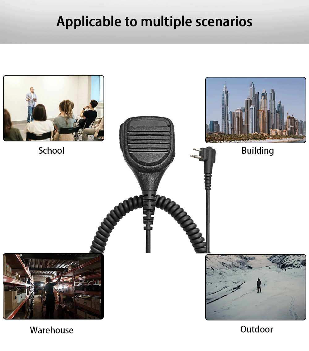 Large Mic For CP200 Radio