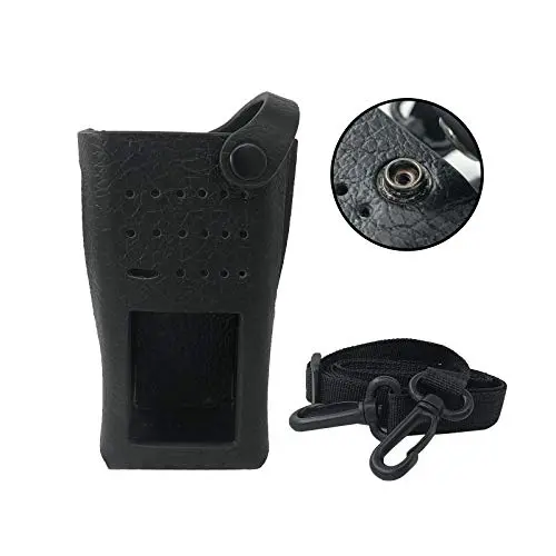 Hard Leather Carry Case Belt Loop For XPR3500 Radio
