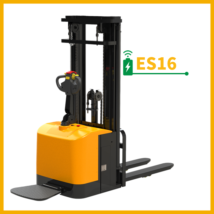 ES16-Li-ion Elektro-Hochhubwagen-Microlift Flurförderzeuge
