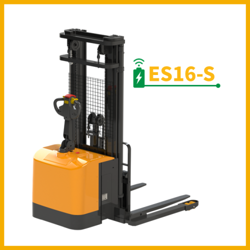 ES16-S Straddle Electric Stacker-Microlift Material Handling Equipment