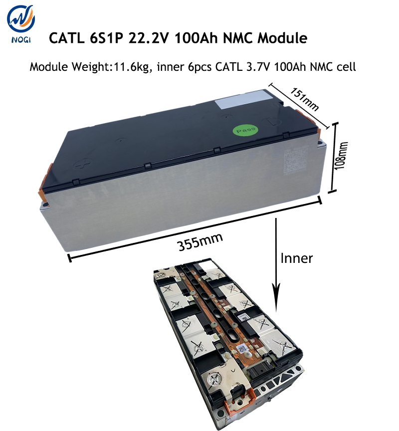 CATL 6S1P battery packs 22.2V 100ah ev battery for leaf modules,Battery ...