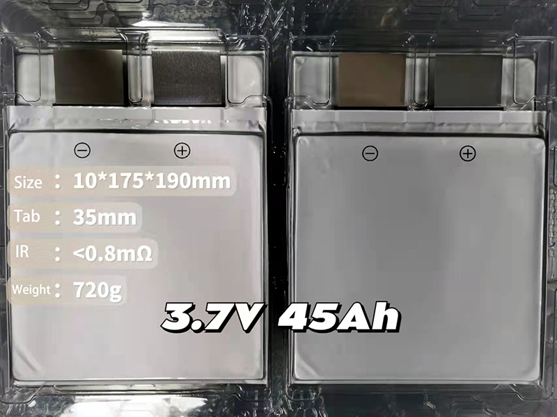 Grade A 3.7V 45ah NMC Pouch Ev Battery cell rechargeable Lithium ...