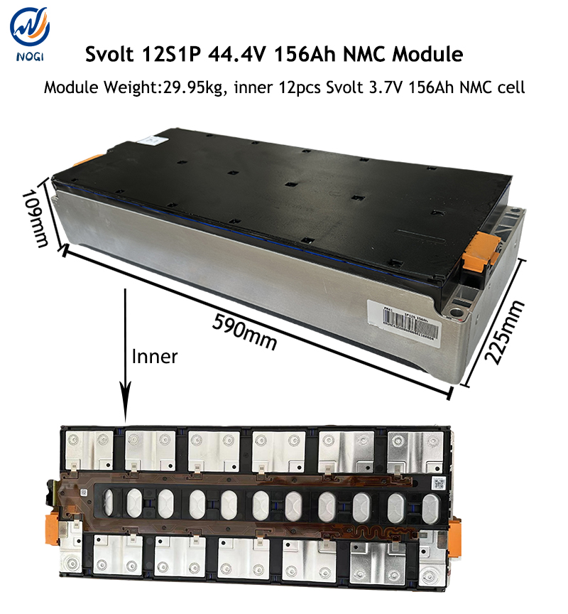 Svolt 43.2V 12S1P 156Ah nmc module ev battery module for electric car ...