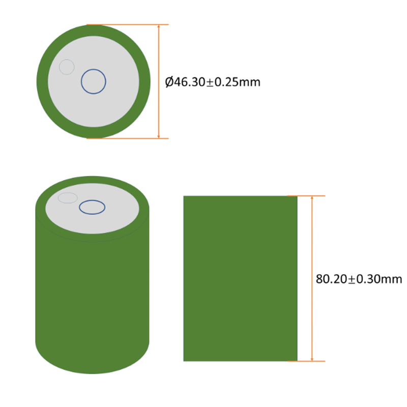 BYD brand new 4680 battery cell 3.2V 15Ah 15000mAh cylindrical lifepo4 ...