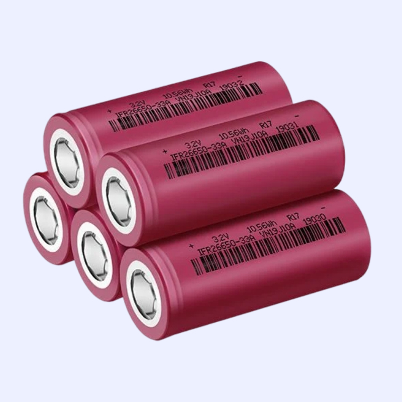 PLB 8C 3.2V 3300mAh 26650 rechargeable lifepo4 li ion 26650 battery ...
