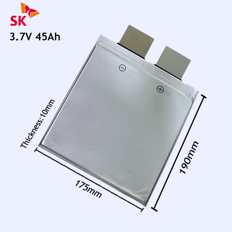 Grade A 3.7V 45ah NMC Pouch Ev Battery cell rechargeable Lithium ...