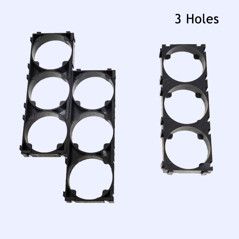 Battery holder for 26650 33140 18650 21700 cells with joinable plastic ...