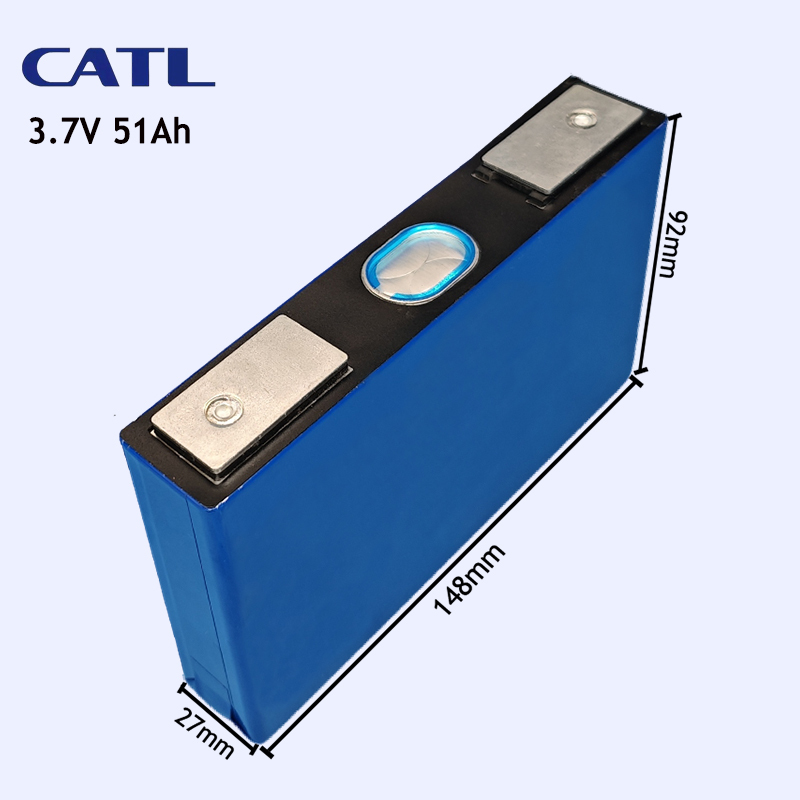 CATL brand new ncm battery 3.7V 51Ah 50Ah nmc prismatic battery with ...