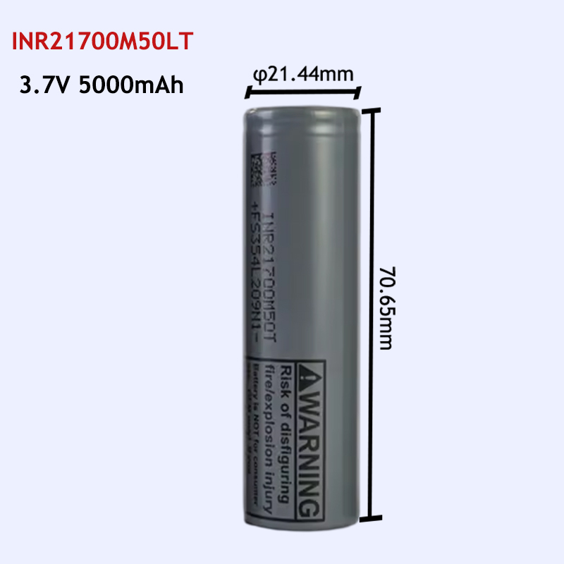 Grade A LG 21700 battery 3.7V 4800mAh 5000mAh 27100 battery ...