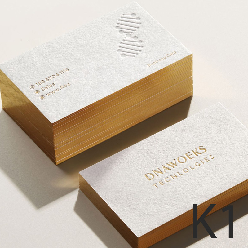 K1- k2 Top private custom business cards special paper cotton card ...
