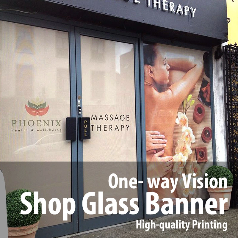 One-way vision window film/vinyl Customed