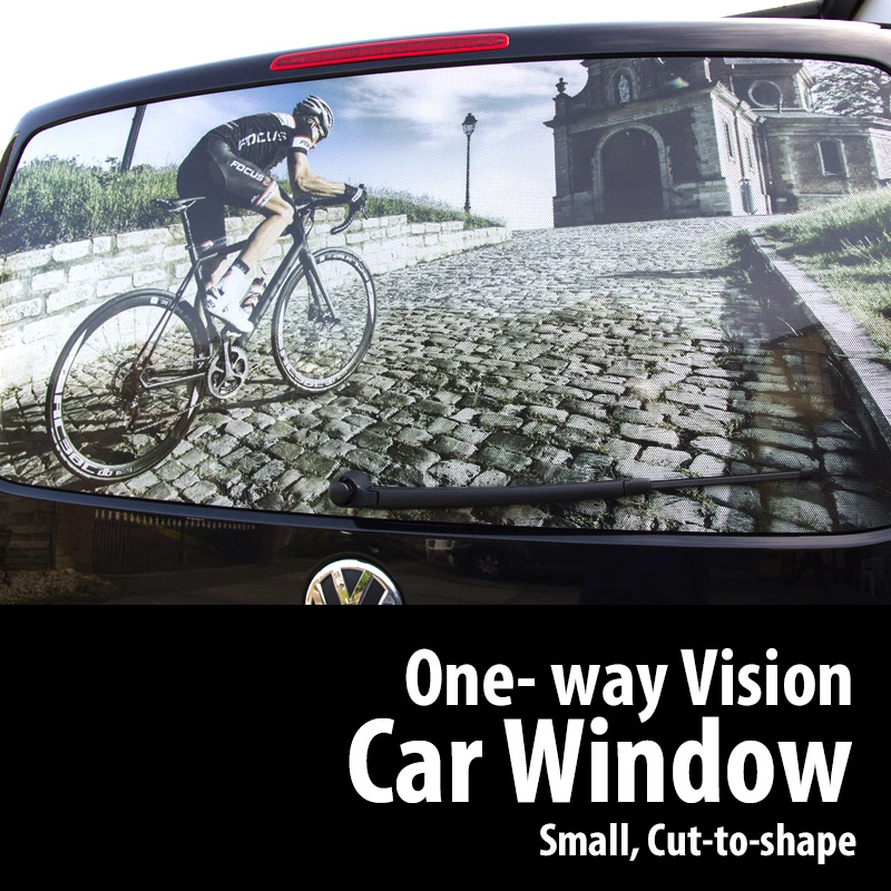 One-way vision window film/vinyl Customed