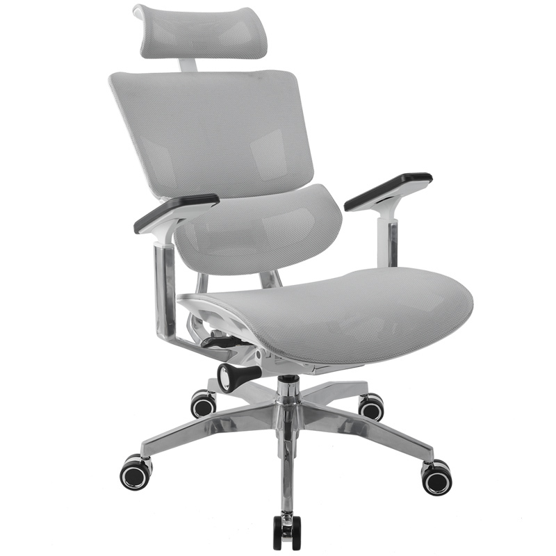 DIPPERCHAIR Newest Design Ergonomic Office Chair-FLYMAX Grey Color,High ...