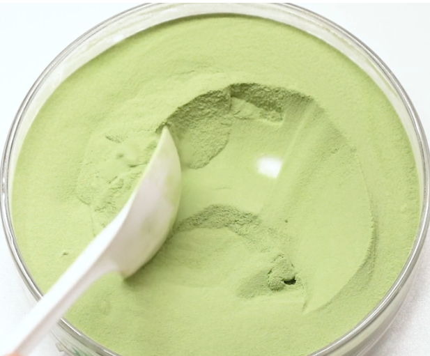 Mix-EDTA green powder which contains multiple micronutrients Fe, Zn, Mn ...