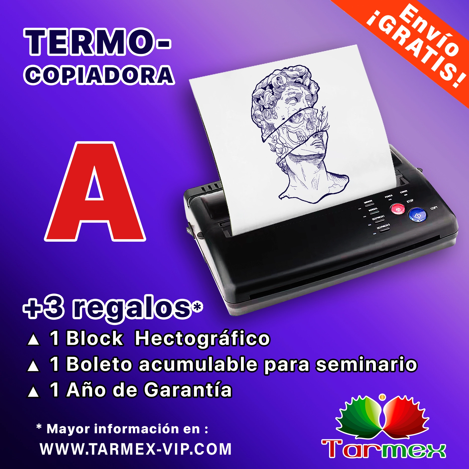 Termo copiadora TARMEX A