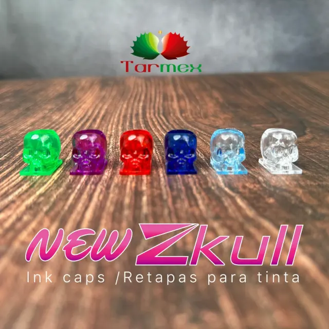 New Zkull - Calavera Transparente (Caps / retapas)