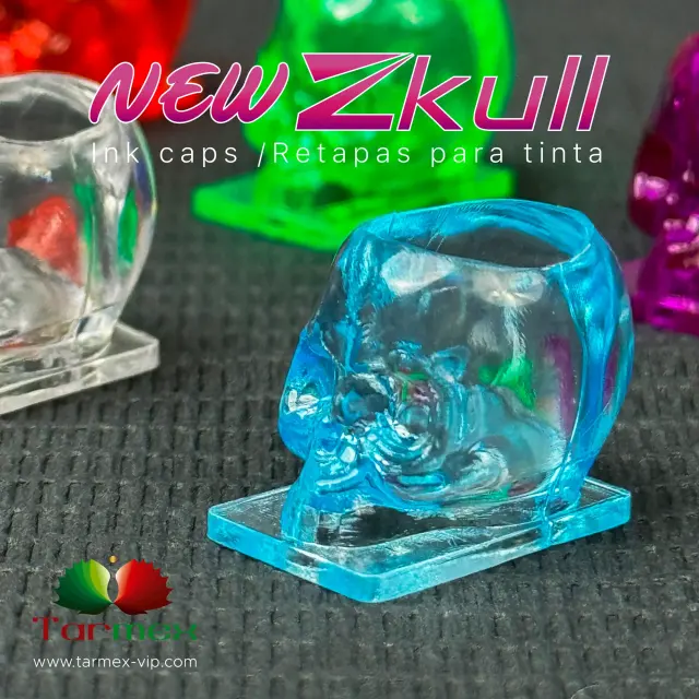New Zkull - Calavera Transparente (Caps / retapas)