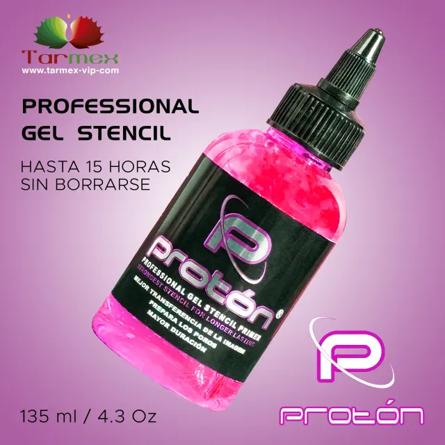 Protón Pink Stencil Premier Gel 135 ml