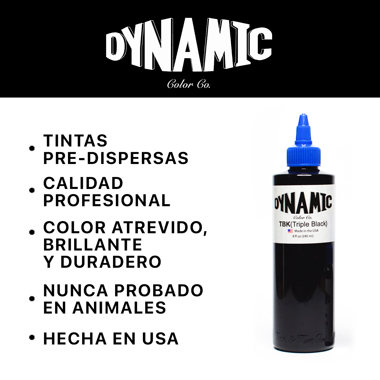 Kit de DYNAMIC Triple Black 8 oz + Witch Hazel Zita 110 ml