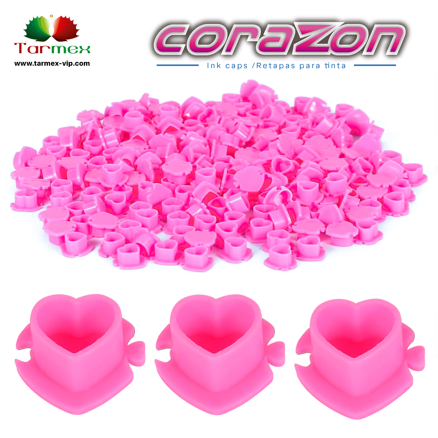 Corazon - Zita (Caps / retapas) 200 piezas