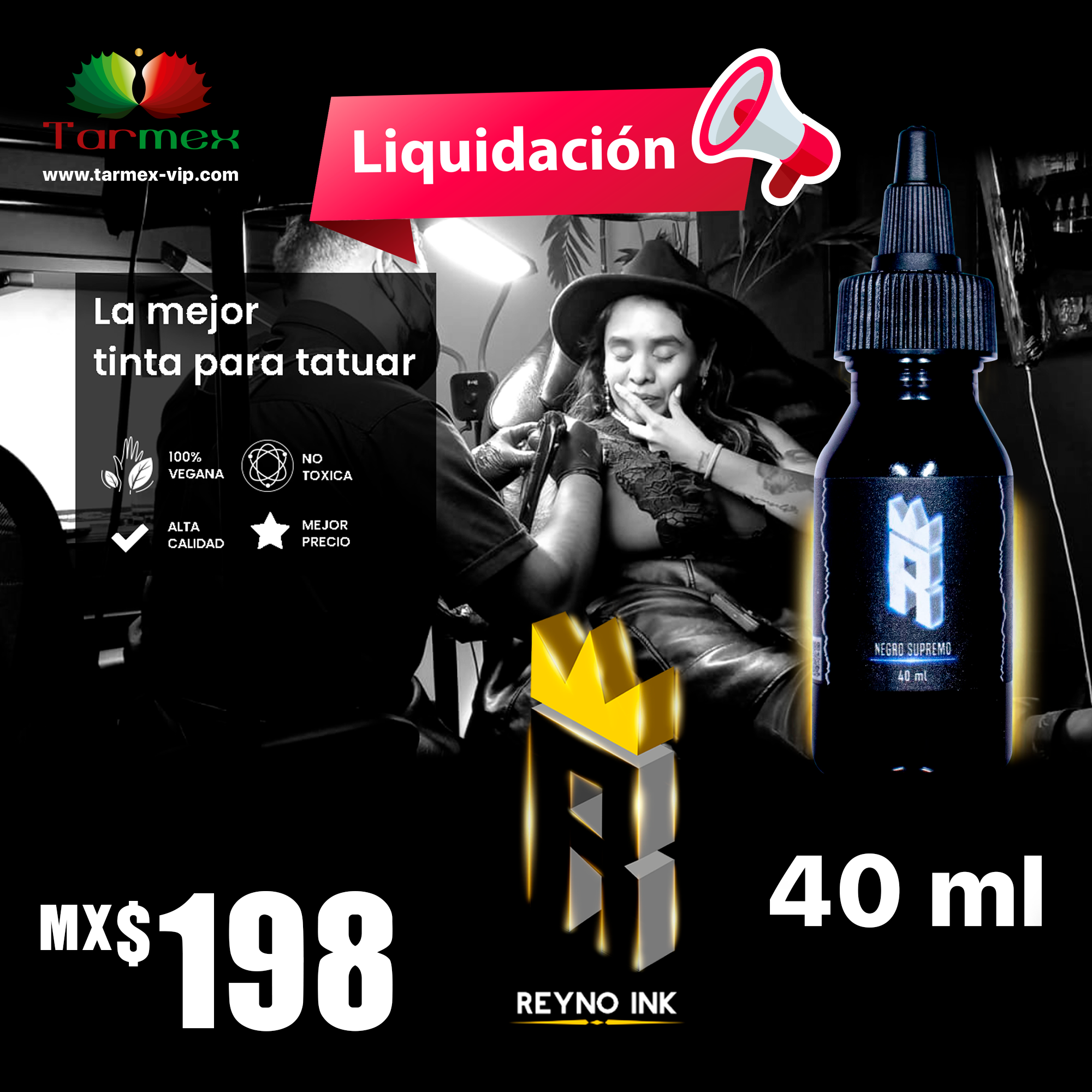 Negro Supremo Reyno Ink